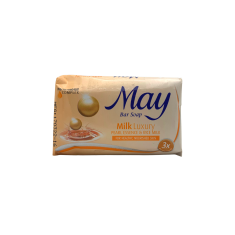 May Soap Milk Luxury 85g x 3 Pieces — HarimauFresh - Online Groceries ...