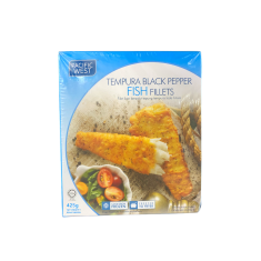 Pacific West Tempura Fish Fillet Black Pepper 425g — HarimauFresh ...