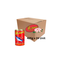 Botan Mackerel In Tomato Sauce 425g x 24 Units — HarimauFresh - Online ...