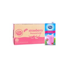 Dutch Lady UHT Strawberry Milk 1L x 12 Units — HarimauFresh - Online ...